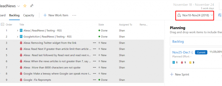 Moving Workitems To Next Iteration From Sprints In Azure Boards Azuredevops Guide