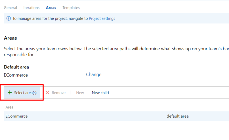 Configuring AreaPath for different Teams – AzureDevOps Guide