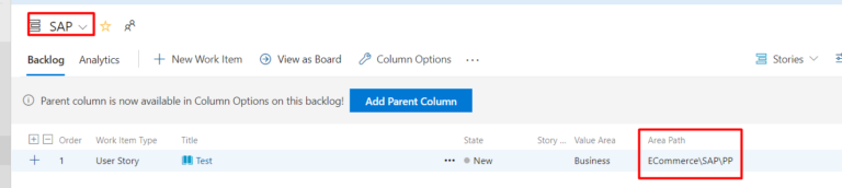 Configuring AreaPath for different Teams – AzureDevOps Guide
