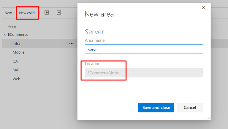 Creating Area Path for an Project – AzureDevOps Guide