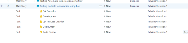 Using Flow To Create Multiple Tasks For A User Story In Azure Devops Azuredevops Guide