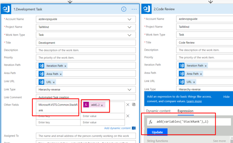 Ordering Automatically Created Tasks In Azure Devops Using Microsoft