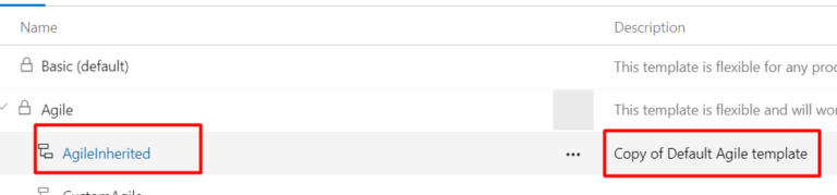 Creating a new Process template in AzureDevOps – AzureDevOps Guide