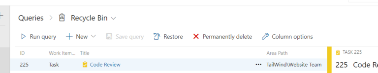 Recycle Bin For Workitems In Azure Devops Azuredevops Guide