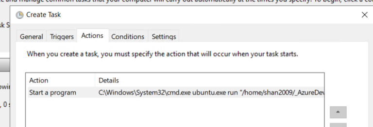 Setting Up Azure Devops Agent In Windows Subsystem For Linux