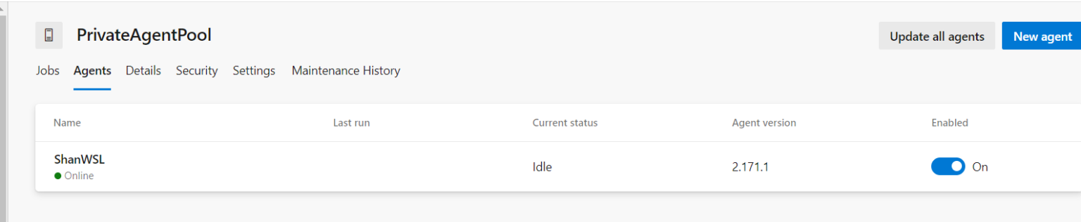 Setting up Azure DevOps agent in Windows Subsystem for Linux ...