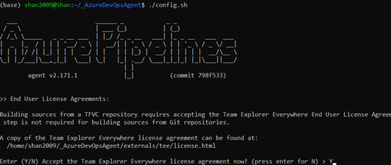 Setting Up Azure Devops Agent In Windows Subsystem For Linux Azuredevops Guide