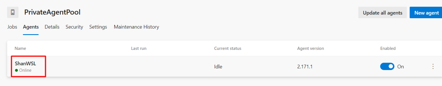 Setting Up Azure Devops Agent In Windows Subsystem For Linux