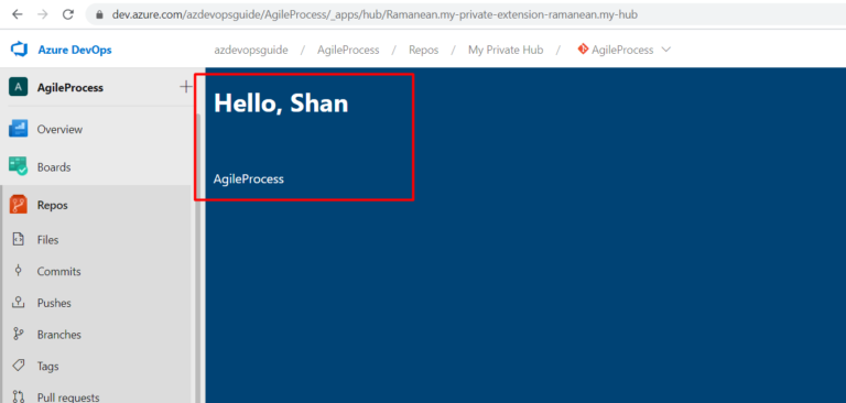 How To Install A Private Extension In Azure Devops Azuredevops Guide