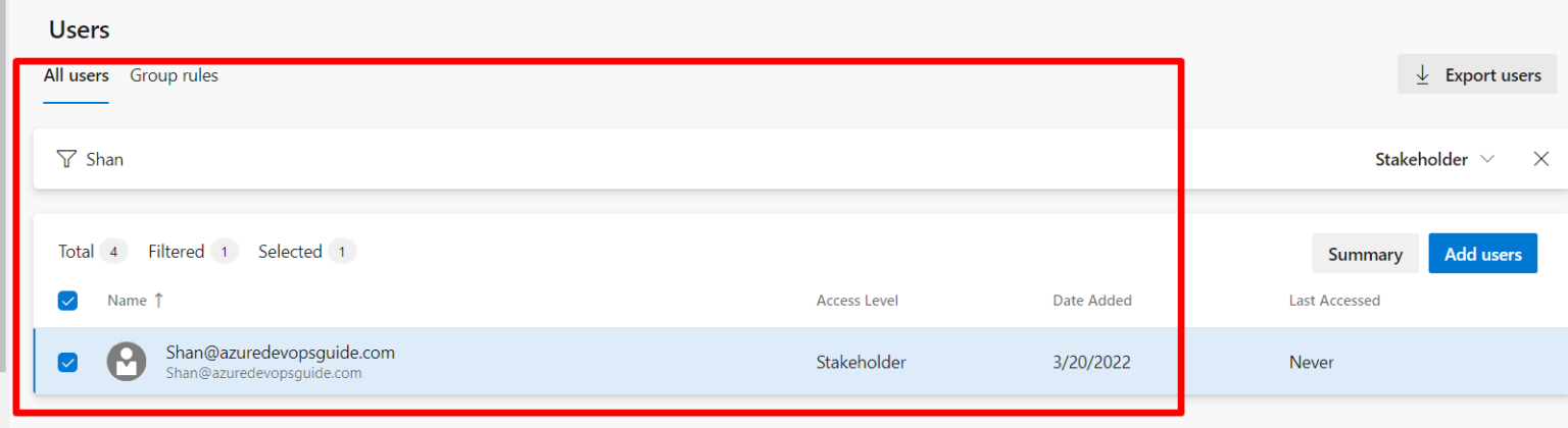Change user access from Stakeholder to Basic | Azure DevOps – AzureDevOps Guide
