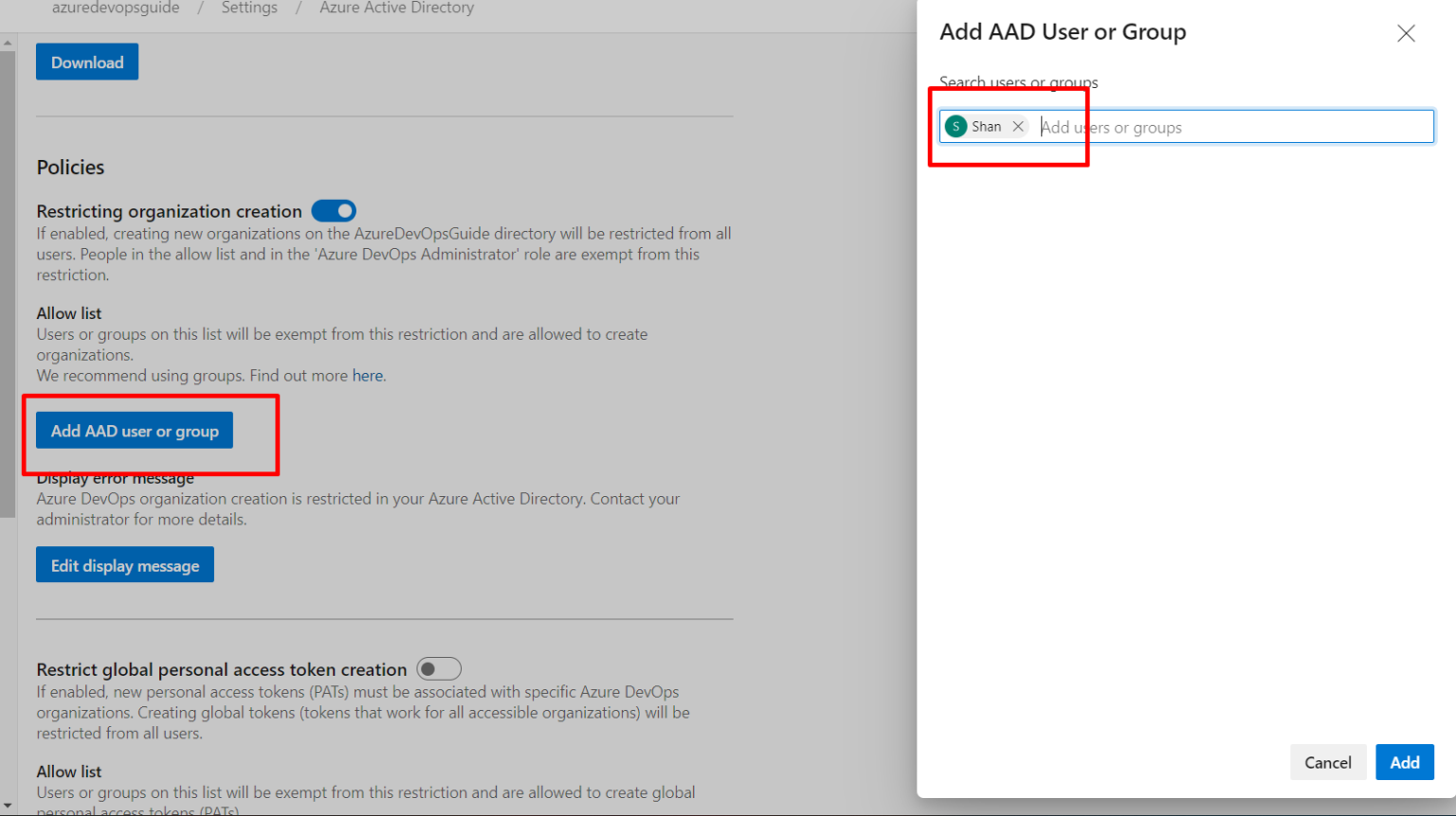 Blocking/Restricting Organization creation in Azure DevOps – AzureDevOps Guide