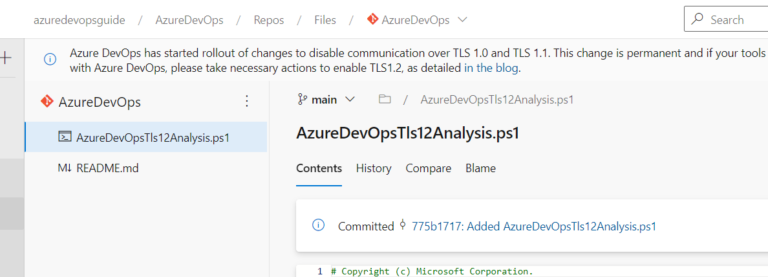 How to check for TLS1.2 Readiness on Azure DevOps Build/Release agents (Self hosted agents ...