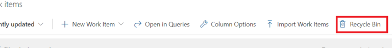 Restoring A Deleted Workitem In Azure Devops Azuredevops Guide