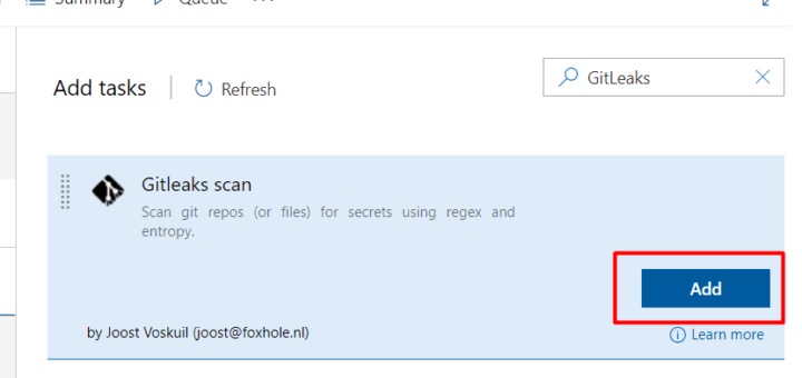 Secrets Scanning In Azure Devops Repositories Azuredevops Guide 