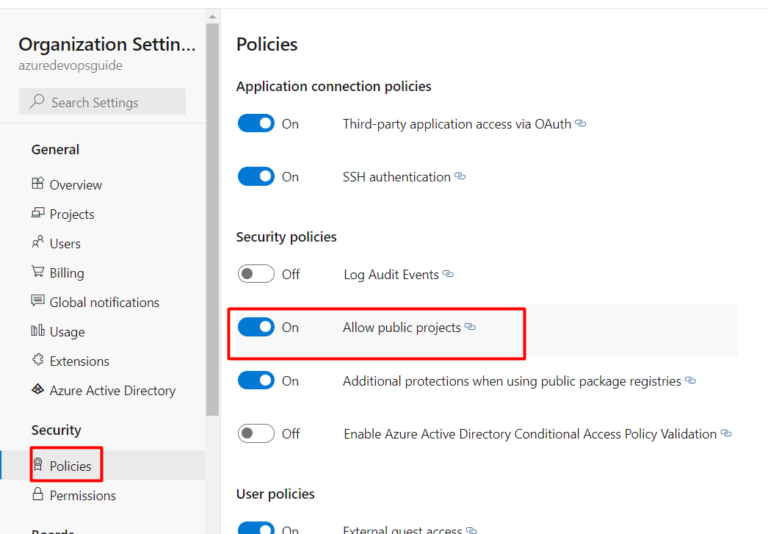 Update Project Visibility In Azure Devops Azuredevops Guide