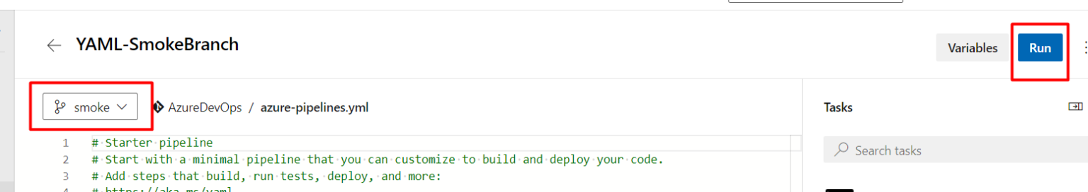 Yaml Default Branch For Builds And Releases In Azure Devops Azuredevops Guide