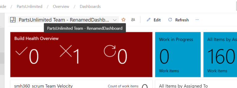 Rename a Dashboard in Azure DevOps – AzureDevOps Guide Rename a Dashboard in Azure DevOps – AzureDevOps Guide