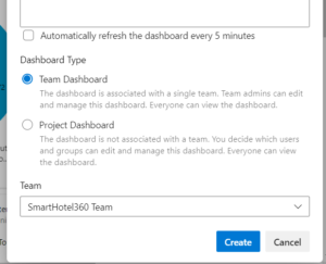 Difference between Team and Project Dashboards – AzureDevOps Guide