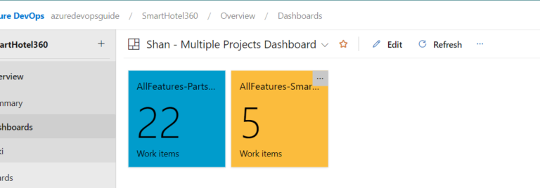 Multiple Projects Dashboard in Azure DevOps – AzureDevOps Guide Multiple Projects Dashboard in Azure DevOps – AzureDevOps Guide