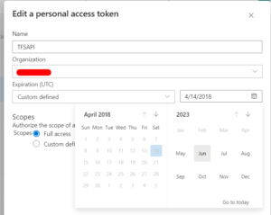 Azure DevOps Personal Access Token has expired – AzureDevOps Guide