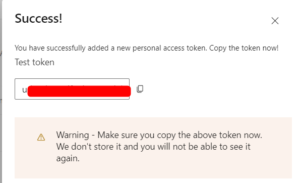 Personal Access Tokens in Azure DevOps – AzureDevOps Guide
