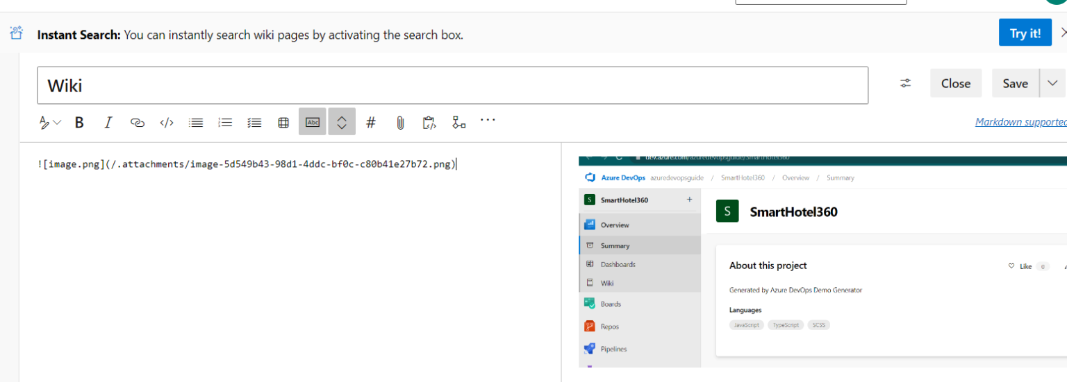 Adding An Image To Azure Devops Dashboard Azuredevops Guide