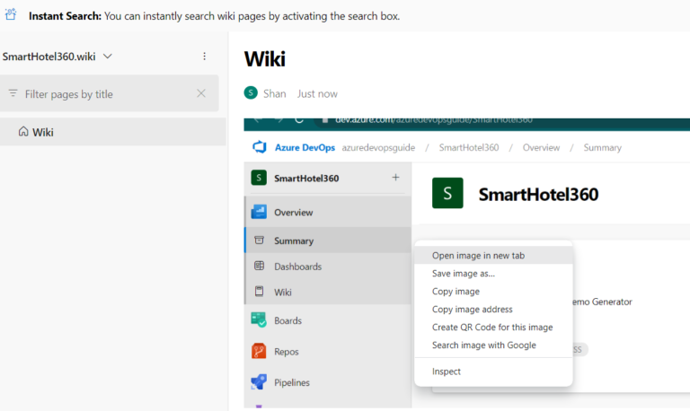 Adding An Image To Azure Devops Dashboard Azuredevops Guide